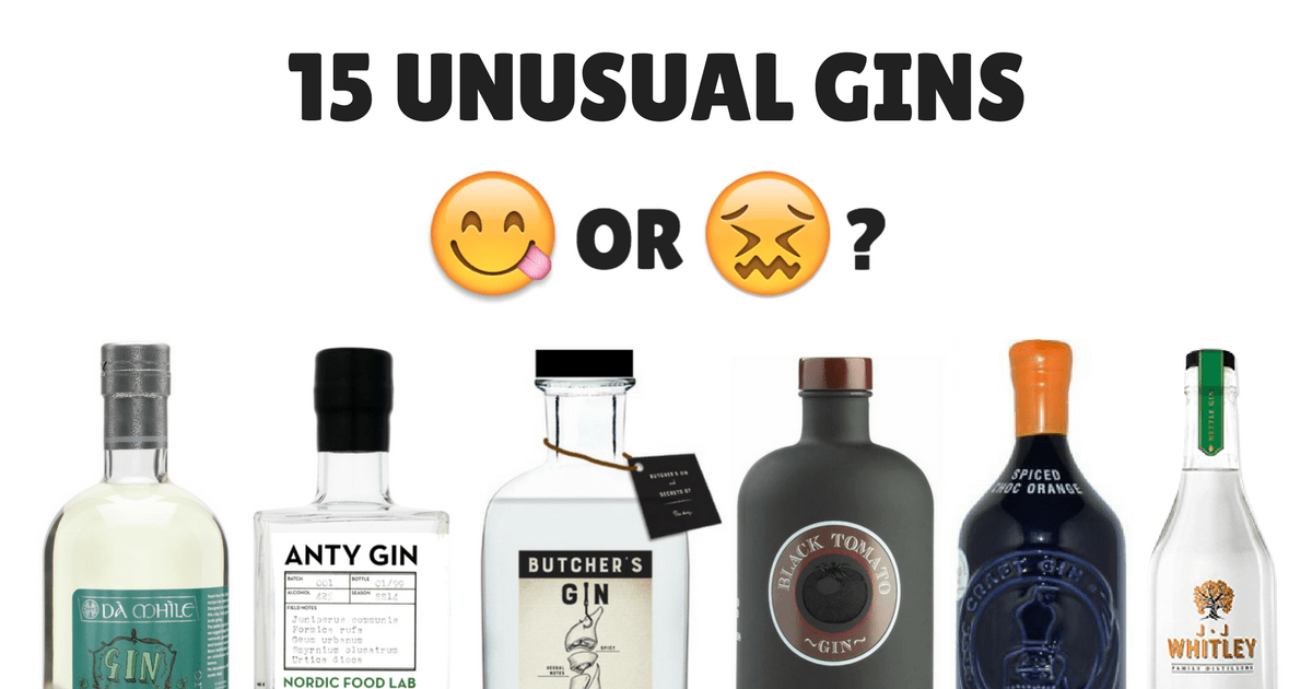 Would You Try These 15 Most Unusual Gins? | I Love Gin